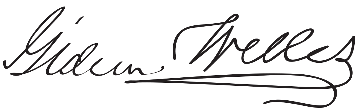 ملف:Gideon Welles Signature.svg - المعرفة