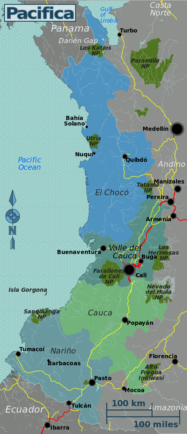 ملف:Pacifica regions map.svg - المعرفة