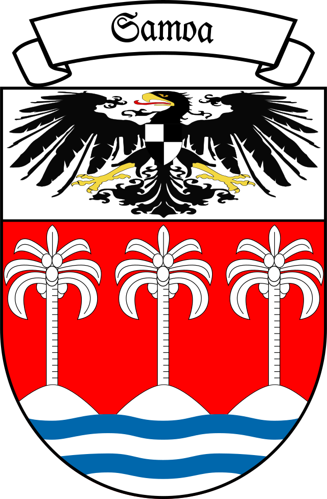 ملف:Coat of arms of German Samoa.svg - المعرفة