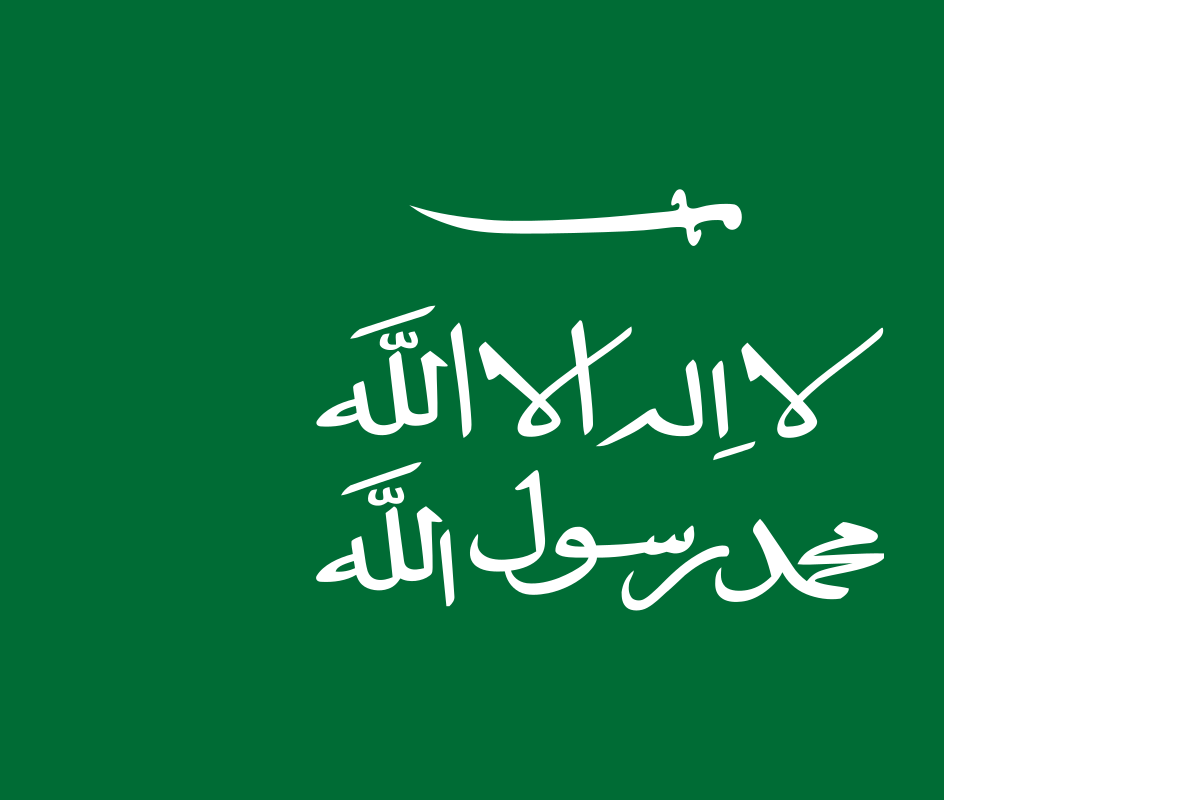 ملف:Flag of the Sultanate of Nejd.svg - المعرفة