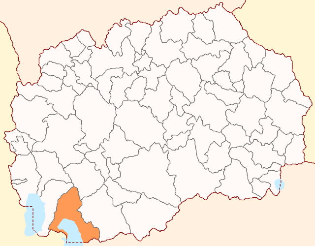 ملف:Map of Resen Municipality.svg - المعرفة