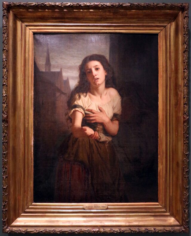 ملف:Hugues merle, una mendicante, 1861.JPG - المعرفة