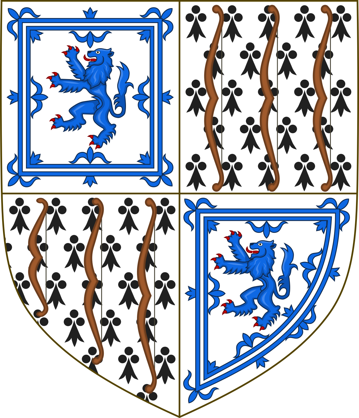 ملف:Bowes-Lyon Arms.svg - المعرفة