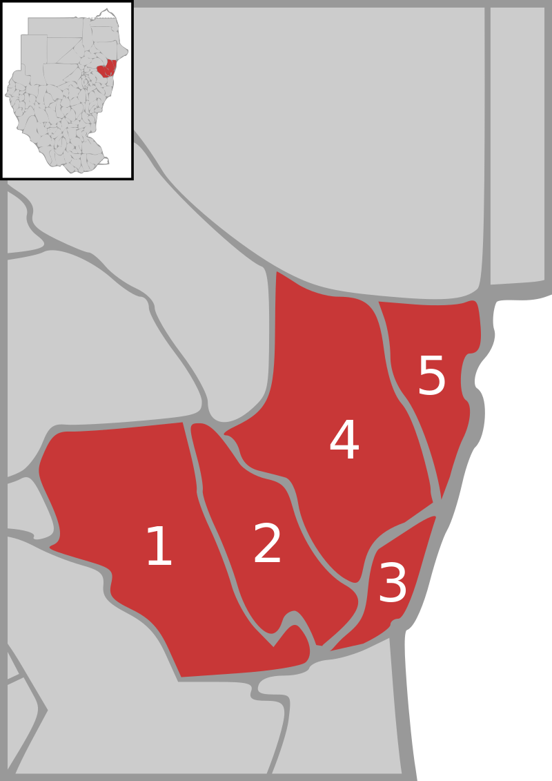 ملف:Kassala district map overview.svg - المعرفة
