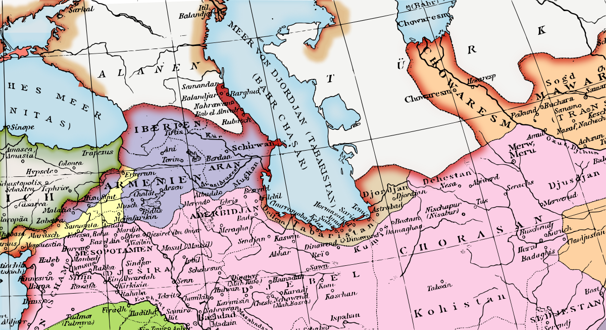 ملف:Map of the Caliphate in 945.svg - المعرفة
