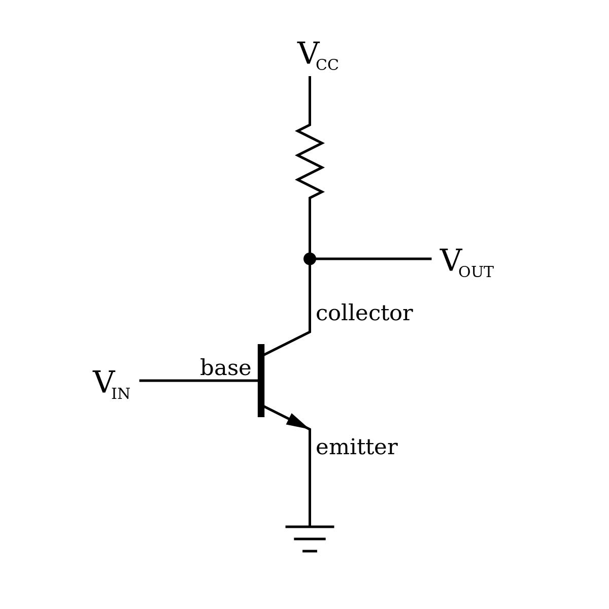 ملف:Transistor Simple Circuit Diagram with NPN Labels.svg - المعرفة