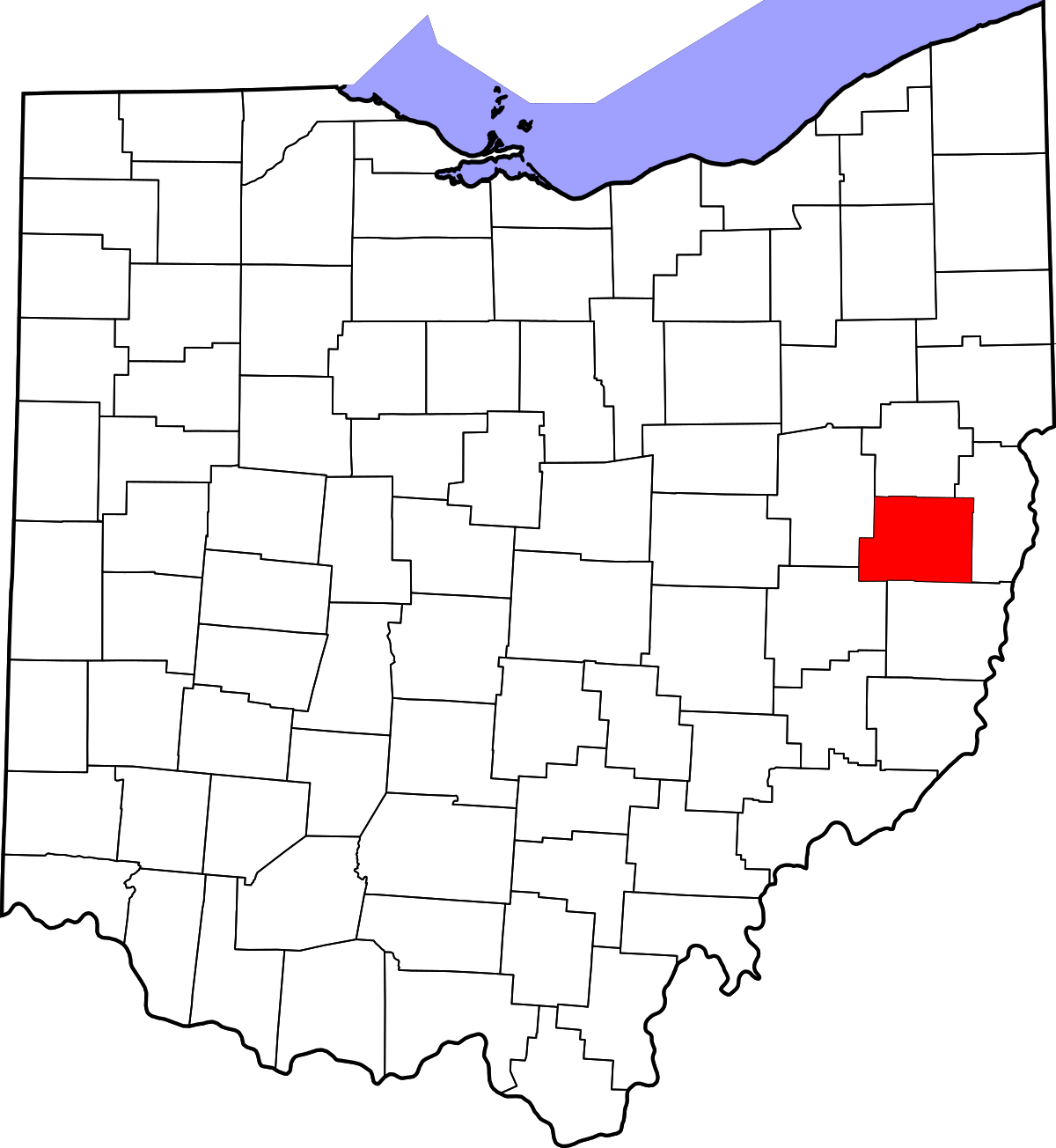 ملف:Map of Ohio highlighting Harrison County.svg - المعرفة
