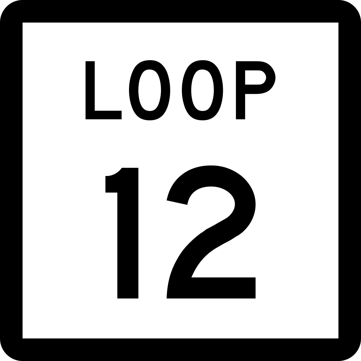 ملف:Texas Loop 12.svg - المعرفة