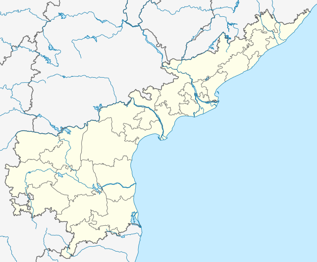 ملف:India Andhra Pradesh location map (current).svg - المعرفة