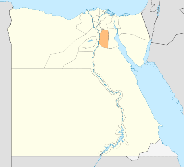 ملف:Egypt Helwan locator map.svg - المعرفة