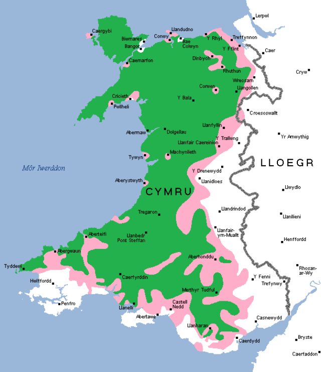 ملف:Map o ieithoedd Cymru (A map of the languages of Wales) - 1850.svg ...