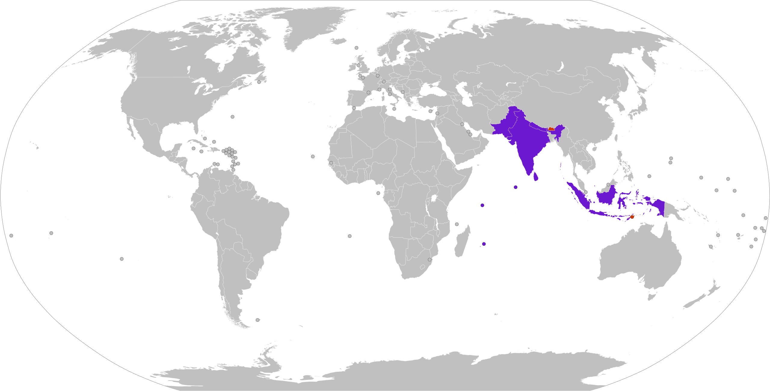ملف:Countries Using a Rupee Currency.svg - المعرفة