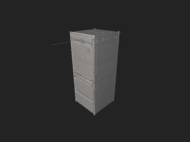 ملف:CubeSat - 2 RU Generic - 2RU-GenericCubesat.stl - المعرفة