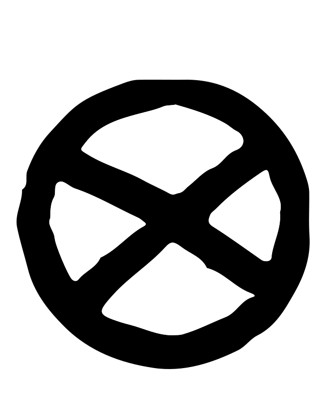 ملف:Paleo Hebrew Letter Tet.svg - المعرفة