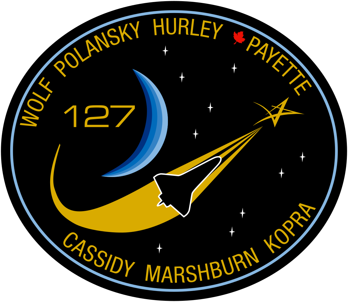 ملف:STS-127 Patch.svg - المعرفة