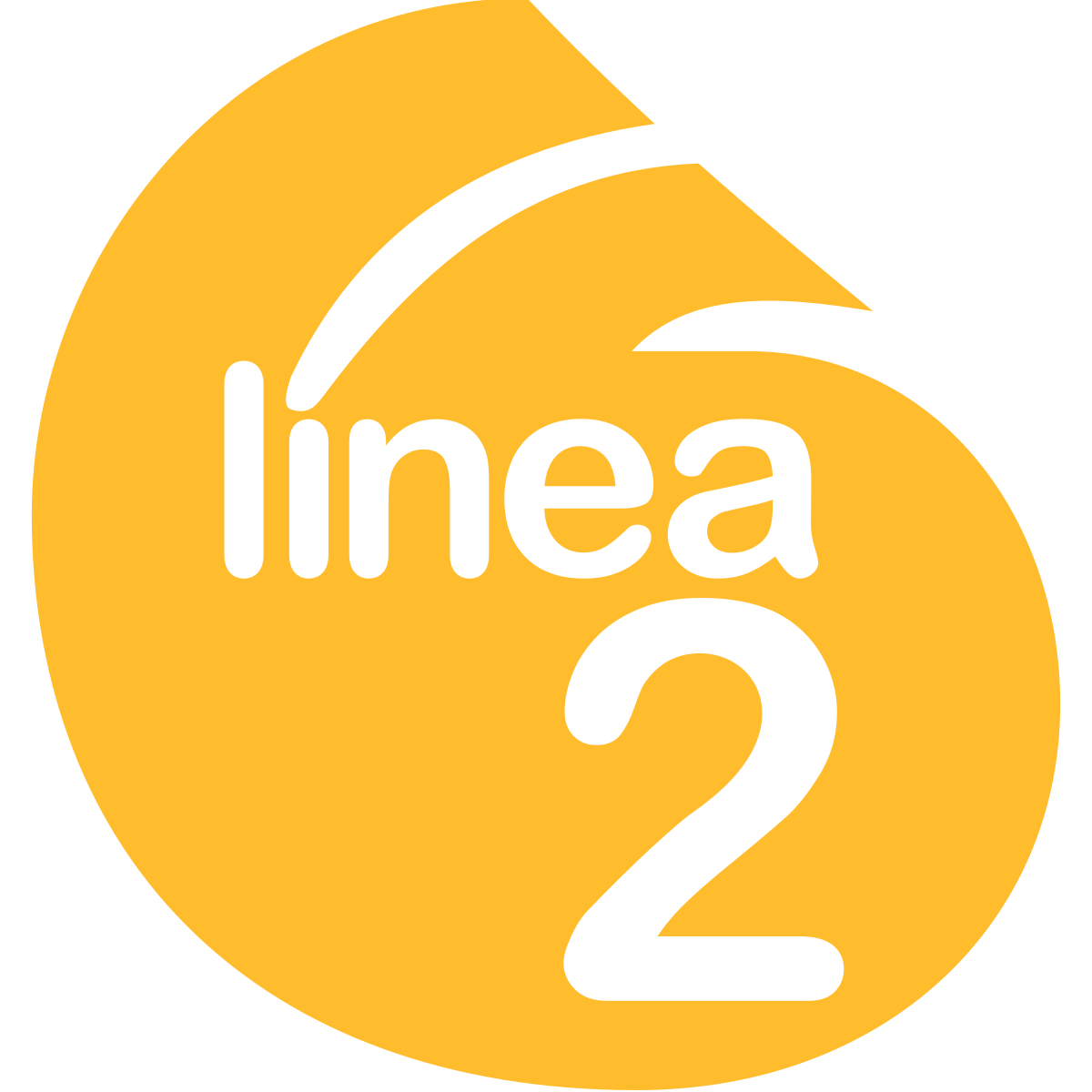 ملف:Lima Metro Linea 2 logo.svg - المعرفة