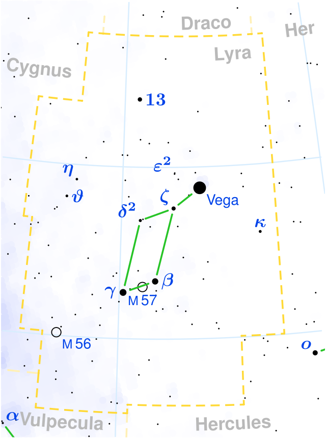 Constellation Lyra: Gift, Map, Coordinates And Explanation – FMSMB
