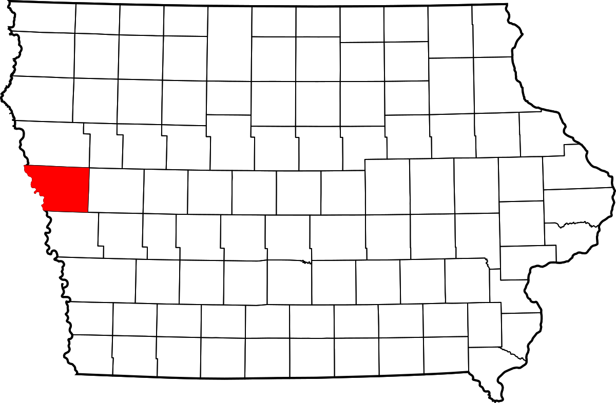 ملف:Map of Iowa highlighting Monona County.svg - المعرفة