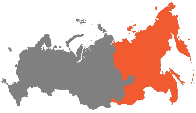 ملف:Map of Russia - Far Eastern economic region (with Crimea).svg - المعرفة