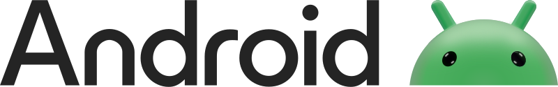 ملف:Android 2023 3D logo and wordmark.svg - المعرفة