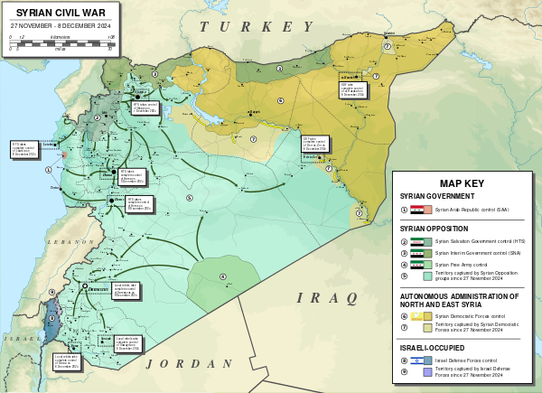 هجمات المعارضة السورية 2024 - المعرفة