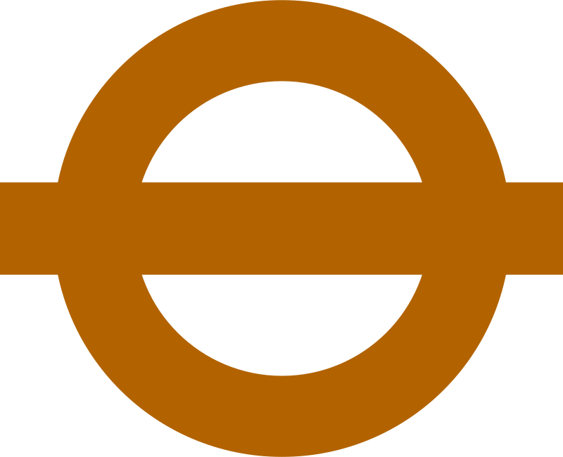 ملف:Bakerloo line roundel (no text).svg - المعرفة