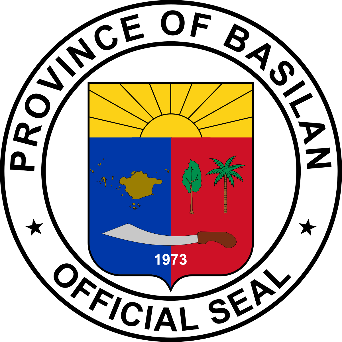 ملف:Official Seal of Basilan.svg - المعرفة