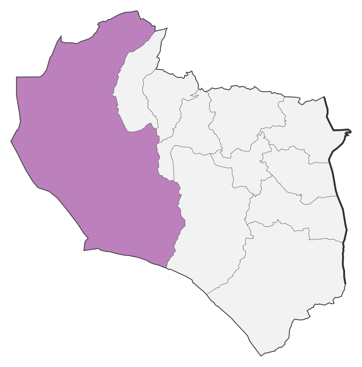 ملف:Tabas County Locator Map (2020).svg - المعرفة