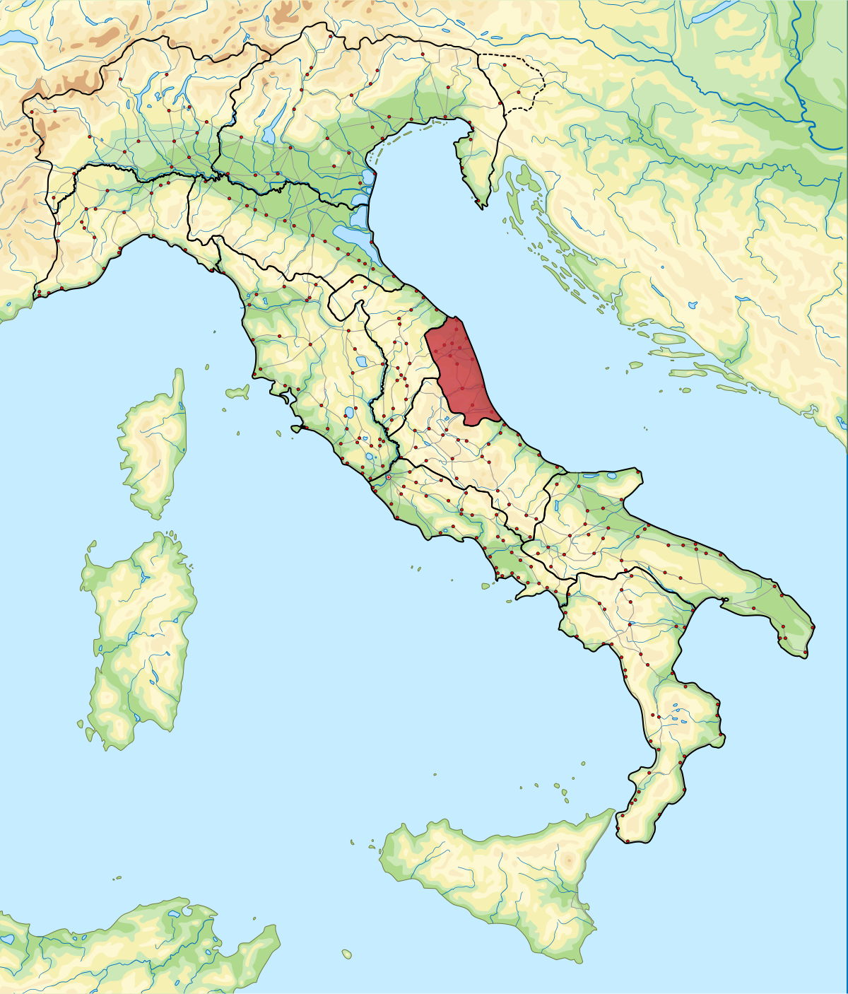 ملف:Regio V Picenum locator map.svg - المعرفة