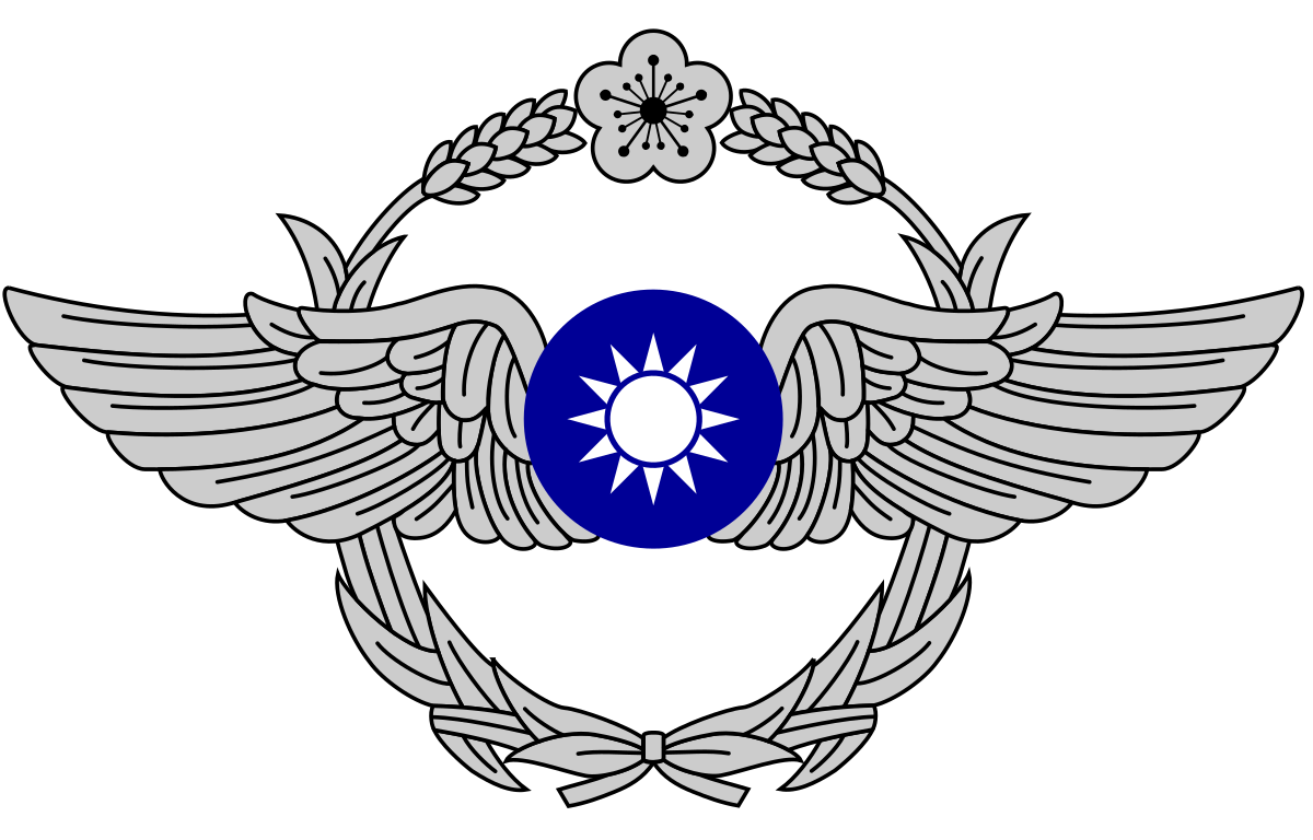 ملف:Republic of China Air Force (ROCAF) Logo.svg - المعرفة