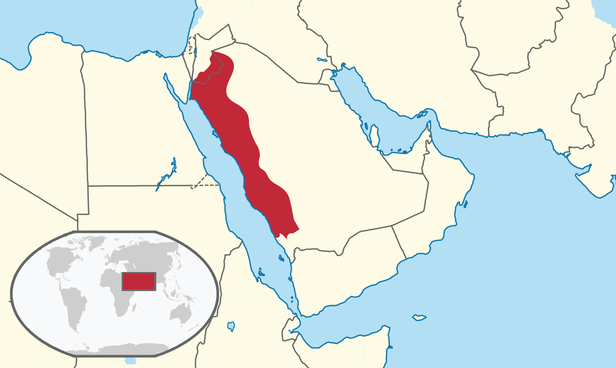 ملف:Kingdom of Hejaz 1920 Map.svg - المعرفة