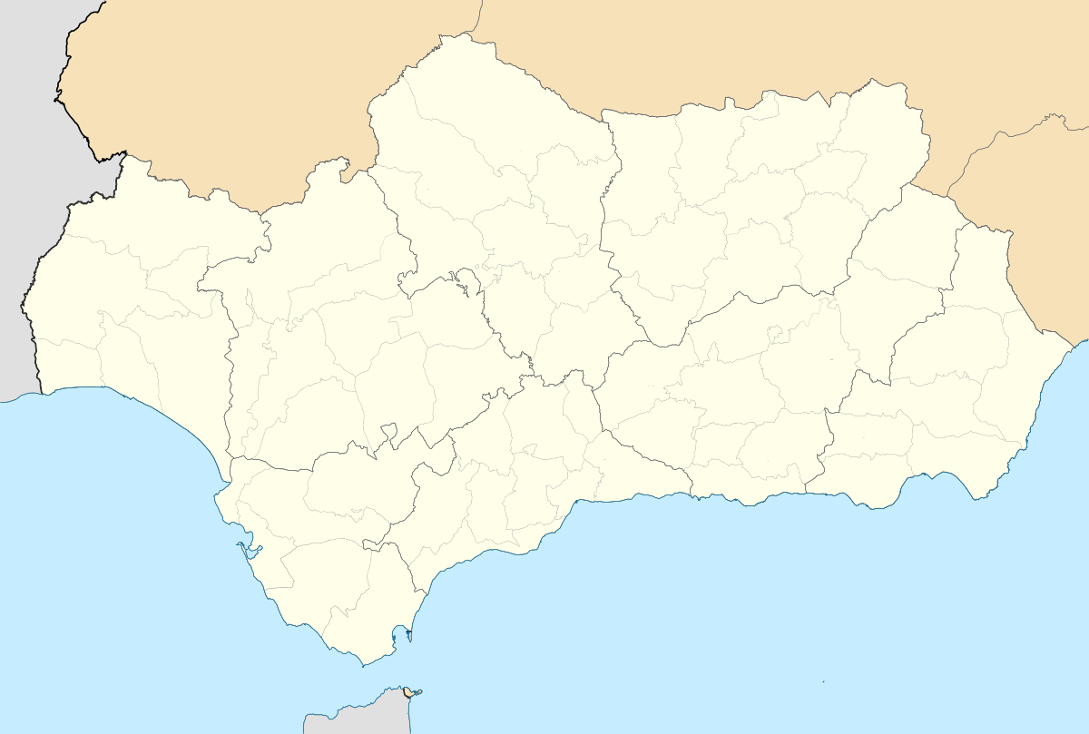 ملف:Spain Andalusia location map.svg - المعرفة