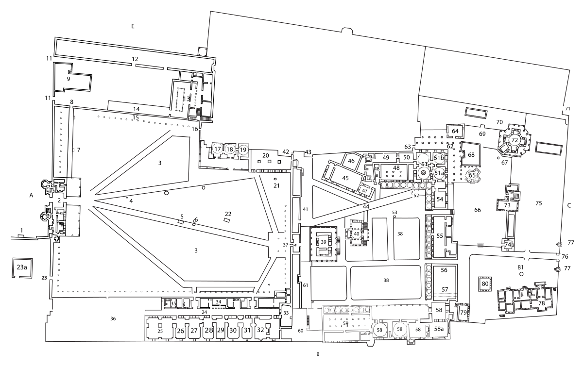 ملف:Topkapi Palace plan.svg - المعرفة
