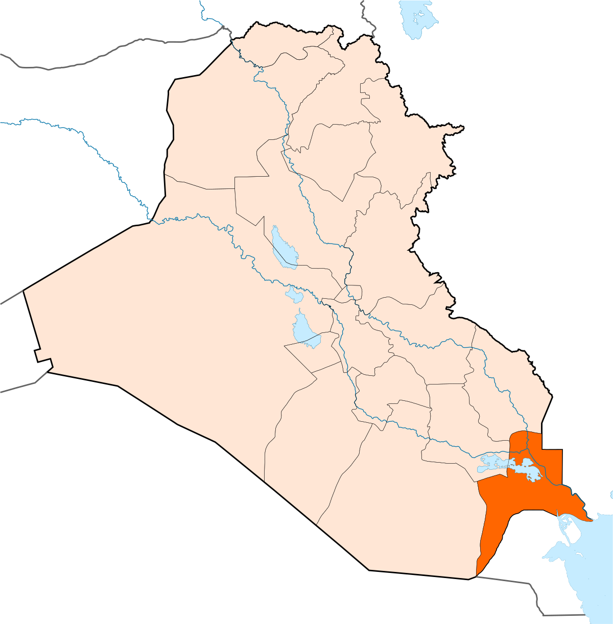 ملف:Al-Basra map.svg - المعرفة