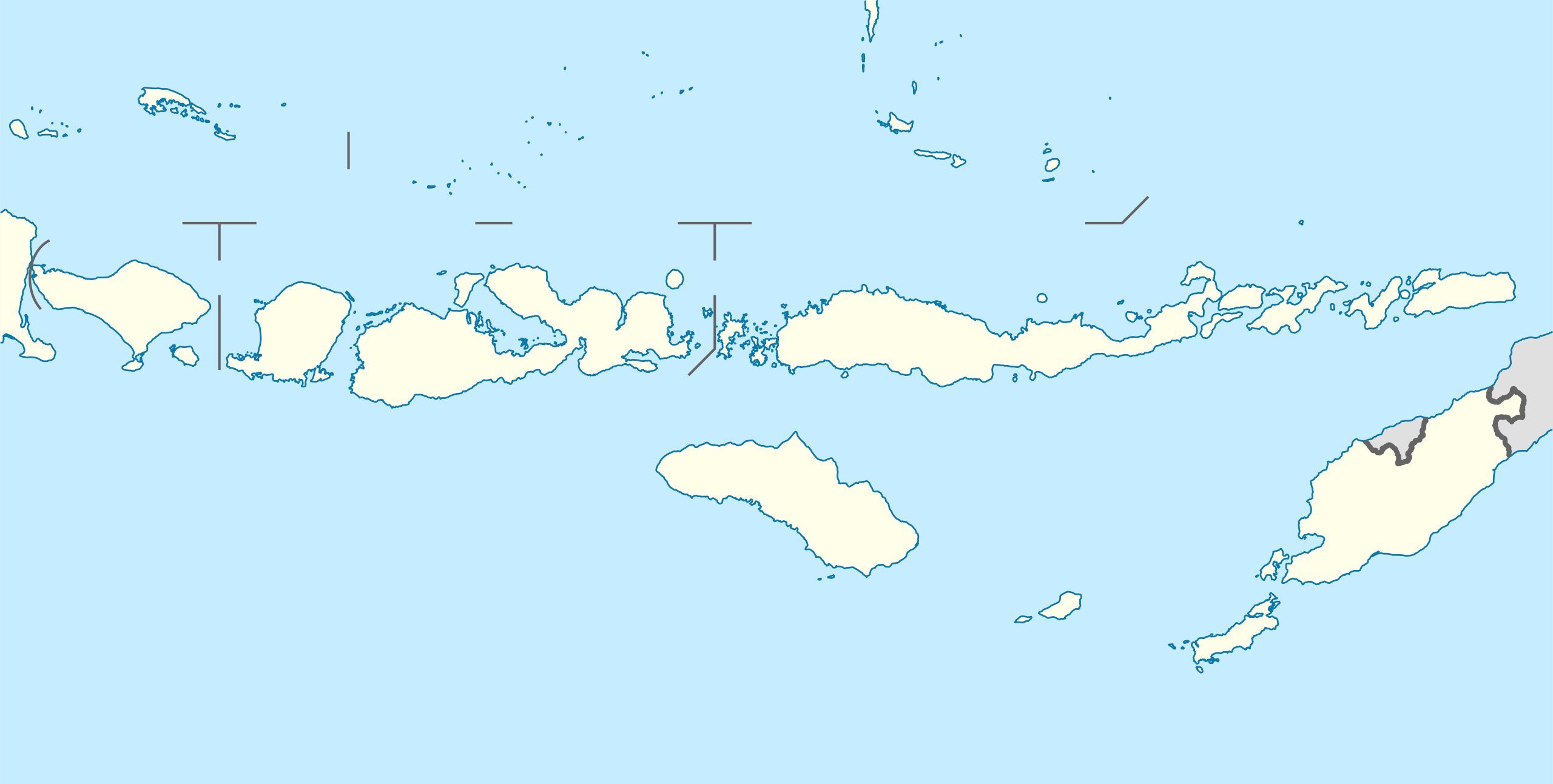 ملف:Indonesia Lesser Sunda Islands location map.svg - المعرفة