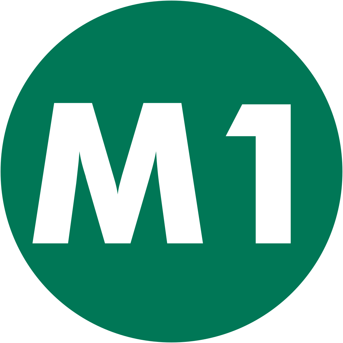 ملف:M1 icon.svg - المعرفة