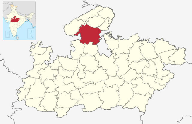 ملف:MP Shivpuri district map.svg - المعرفة