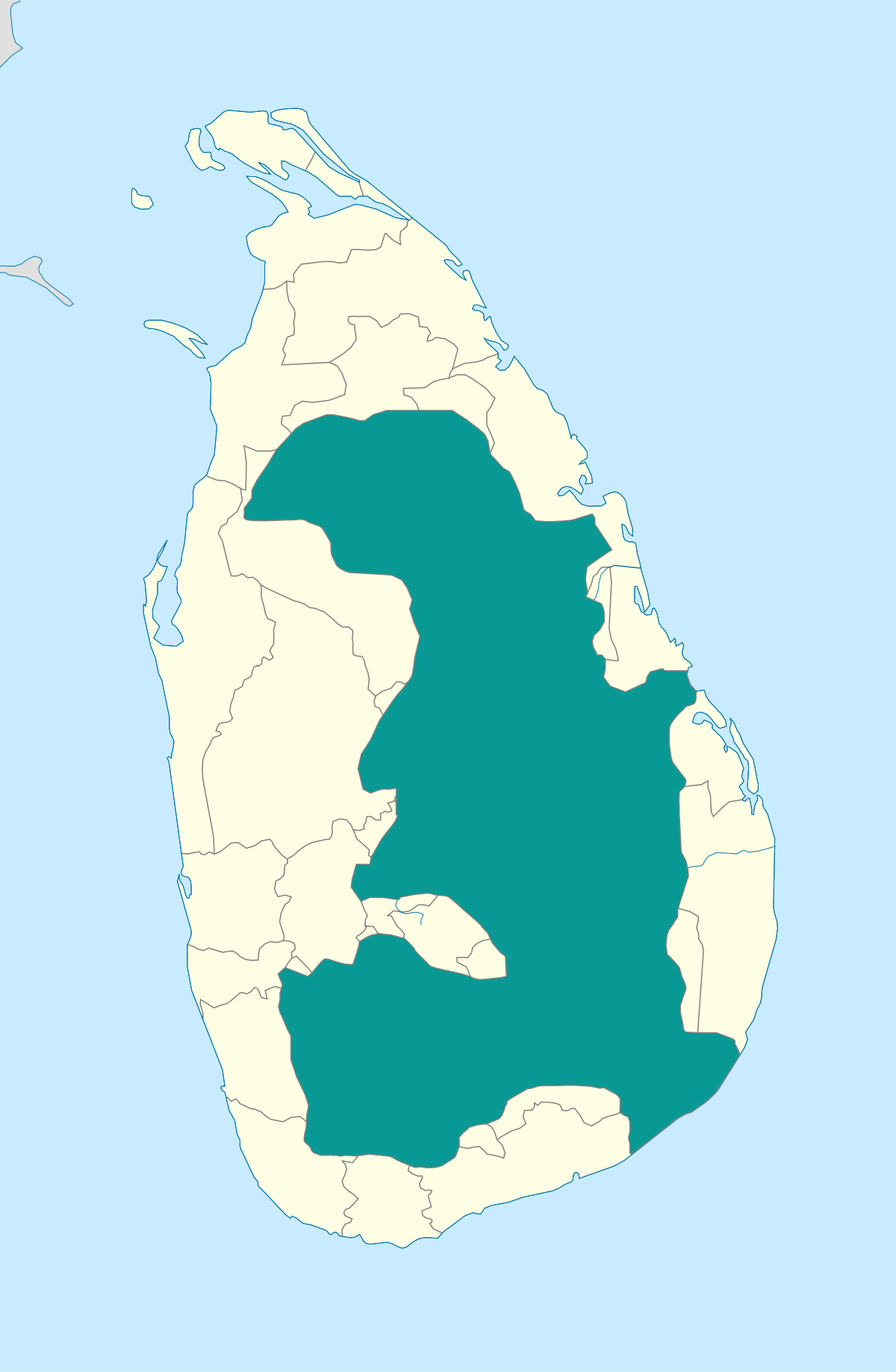 ملف:Toque Macaque range map.svg - المعرفة