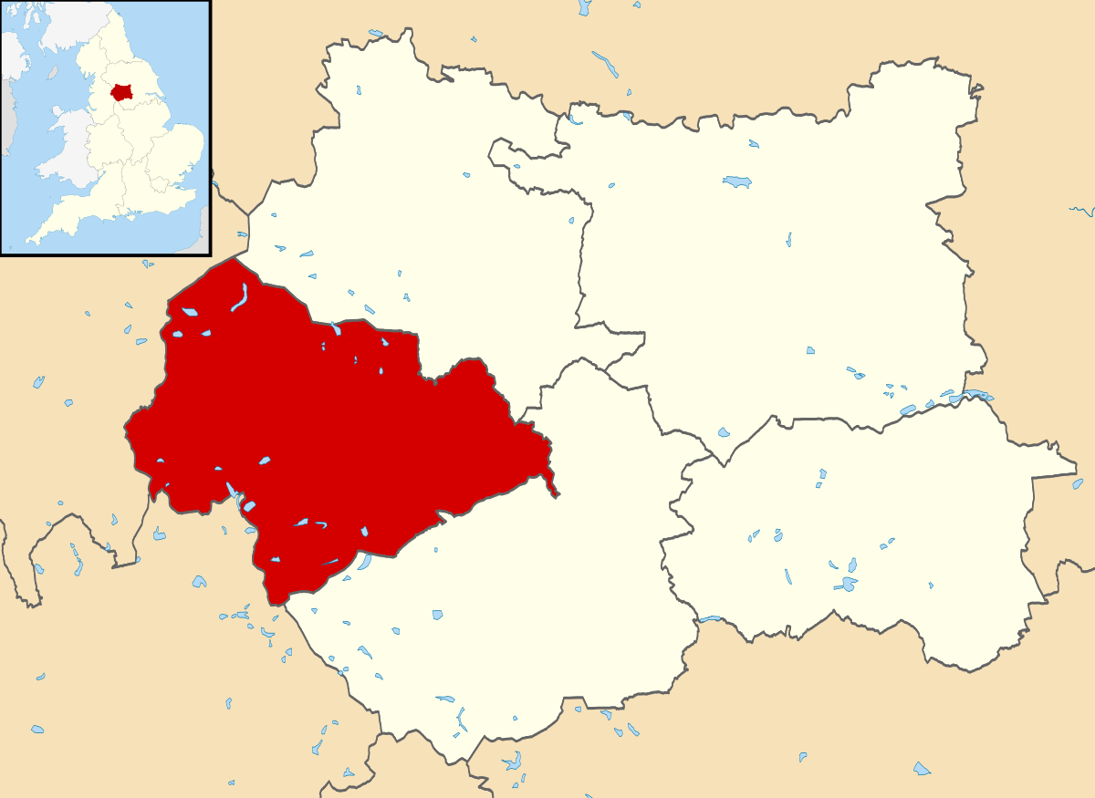 ملف:Calderdale UK locator map.svg - المعرفة