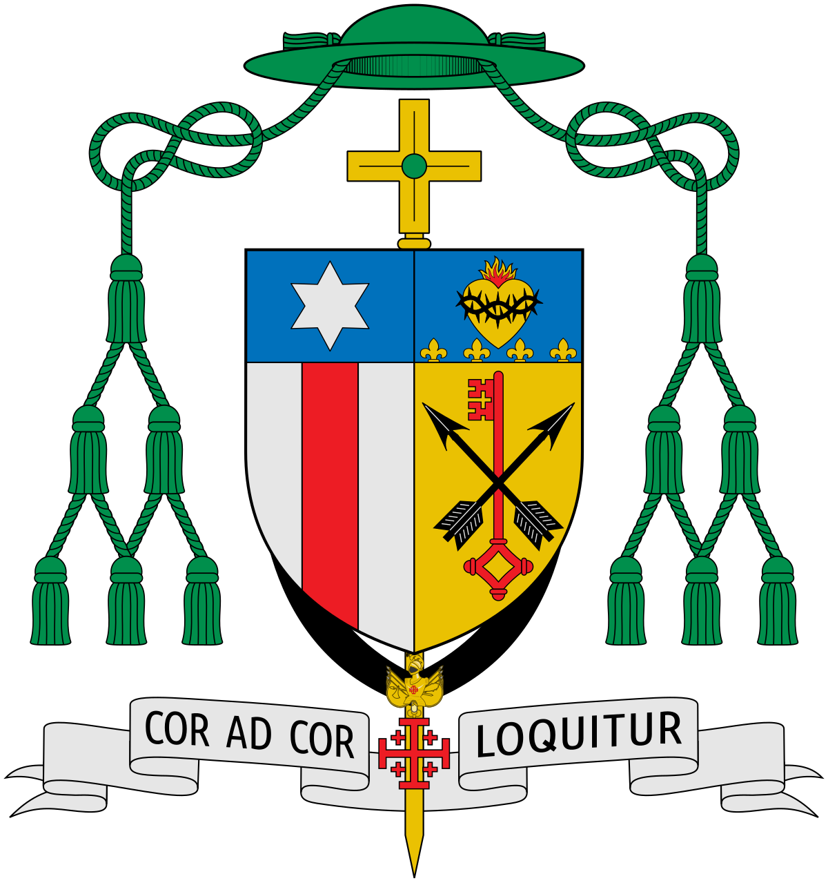 ملف:Coat of arms of James Douglas Conley.svg - المعرفة