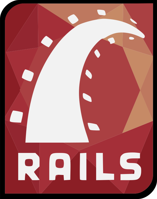 ملف:Ruby on Rails logo.svg - المعرفة