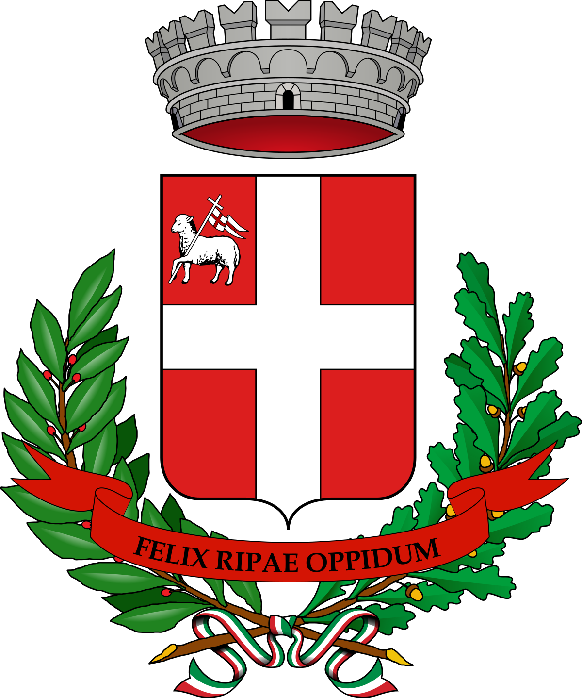 ملف:Riva presso Chieri-Stemma.svg - المعرفة