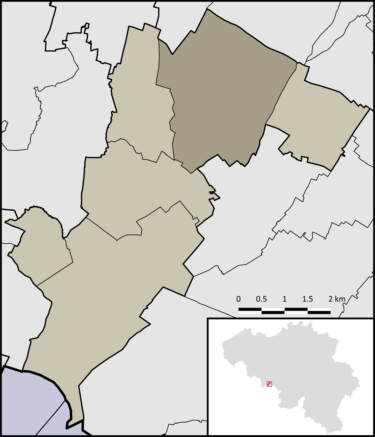 ملف:Frameries Frameries Hainaut Belgium Map.svg - المعرفة