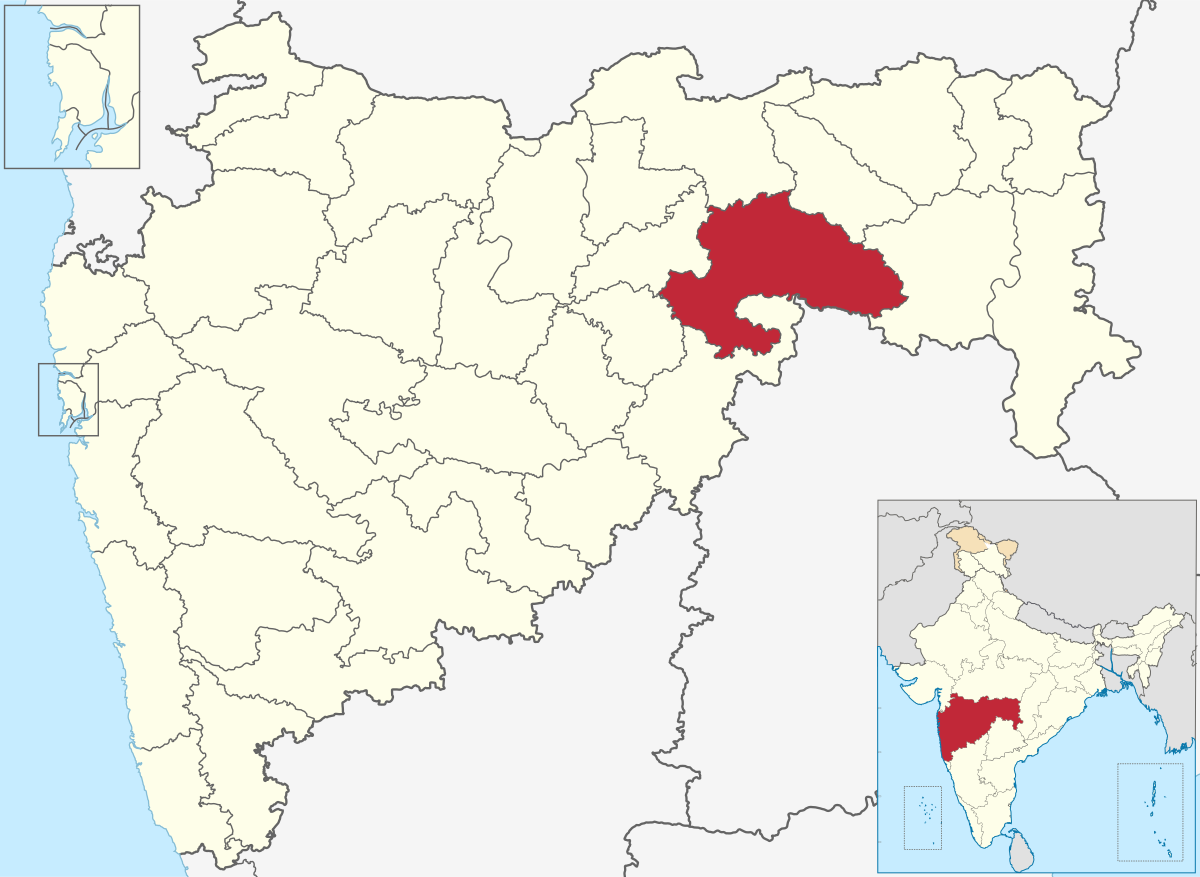 ملف:Yavatmal in Maharashtra (India).svg - المعرفة