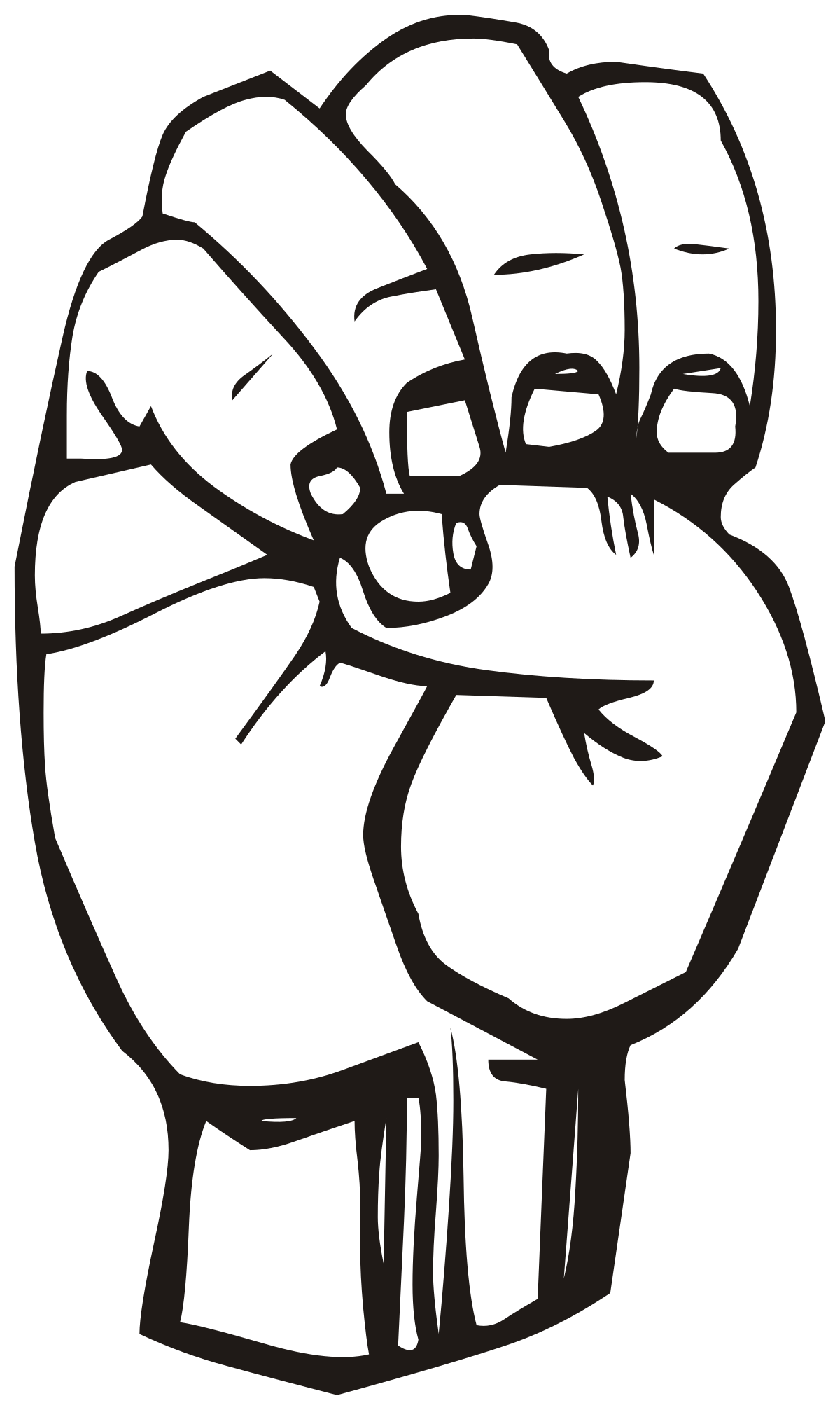 ملف:Sign language E.svg - المعرفة