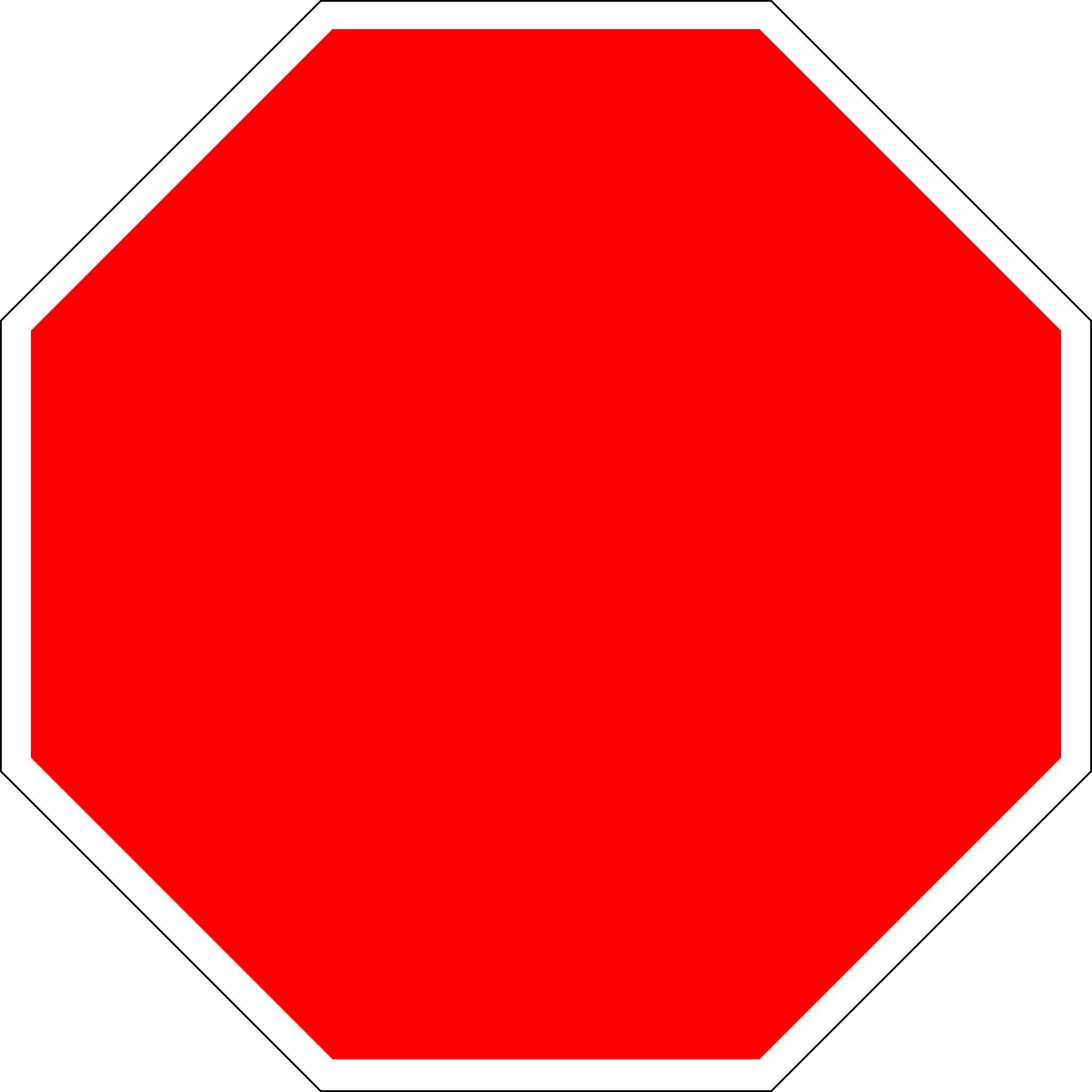 ملف:Blank stop sign octagon.svg - المعرفة