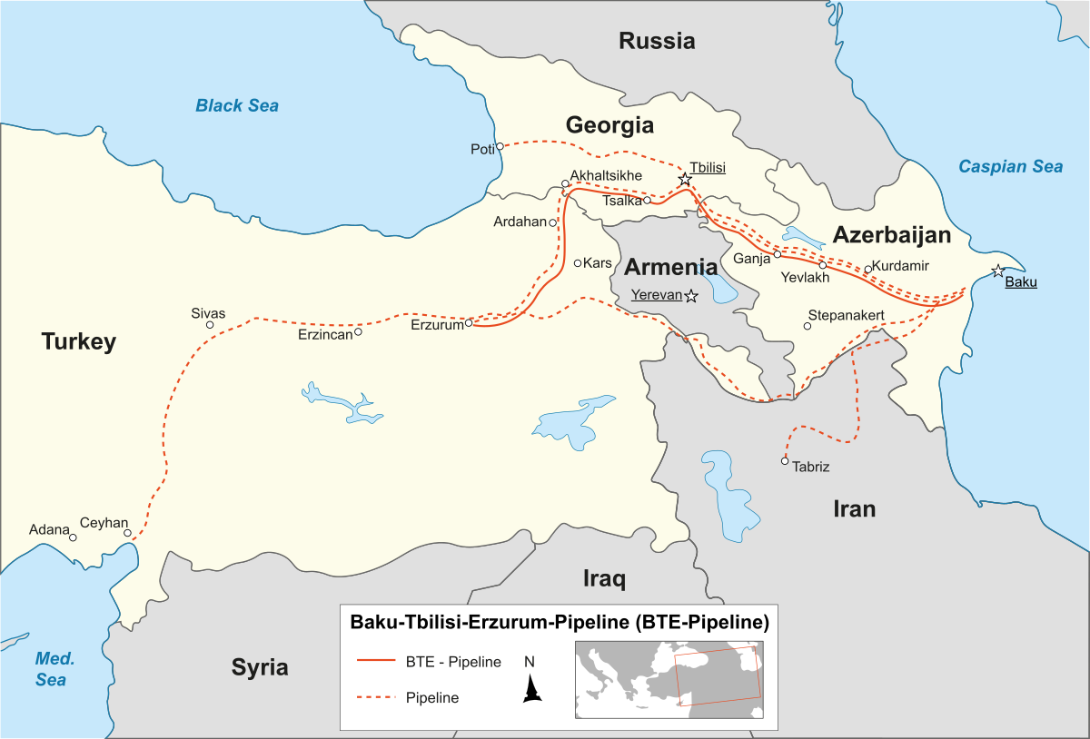 ملف:South Caucasus Pipeline (BTE Pipeline).svg - المعرفة