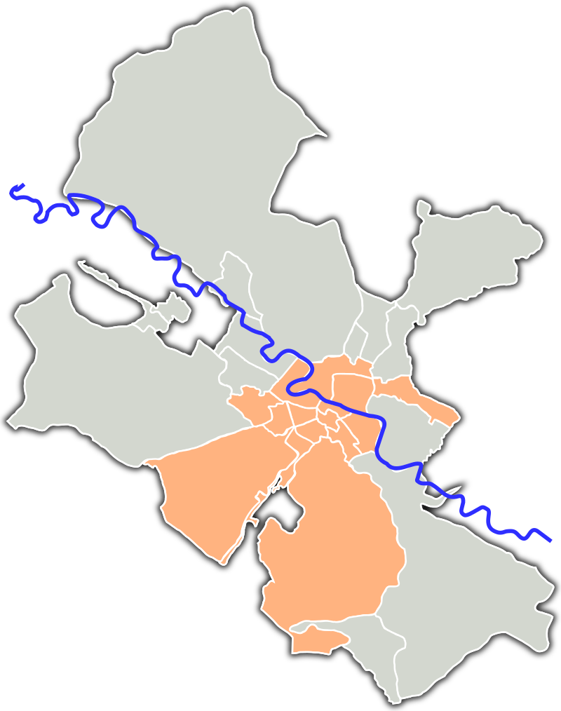 ملف:Distritos Zaragoza. Mapa.svg - المعرفة