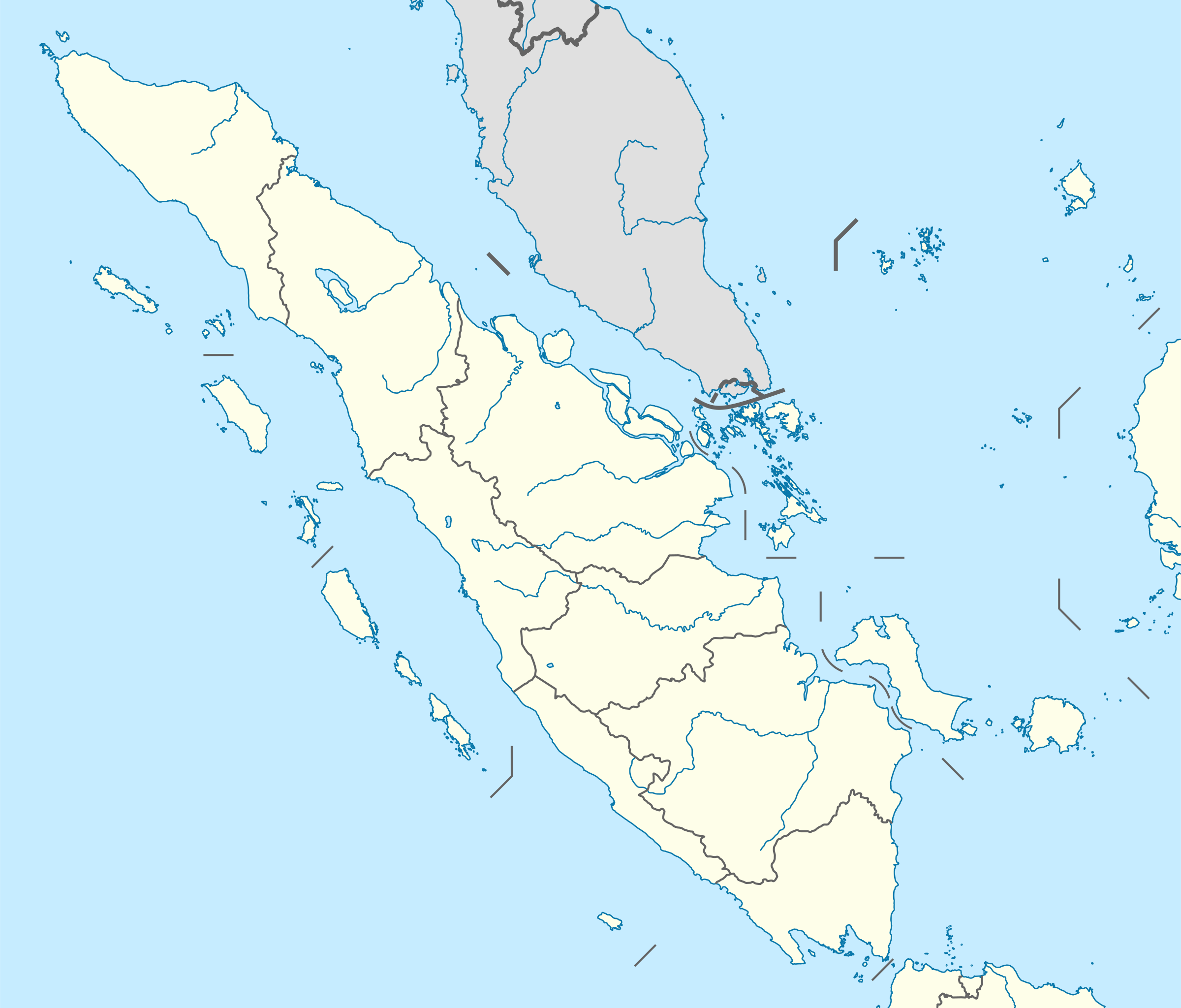 ملف:Indonesia Sumatra location map.svg - المعرفة
