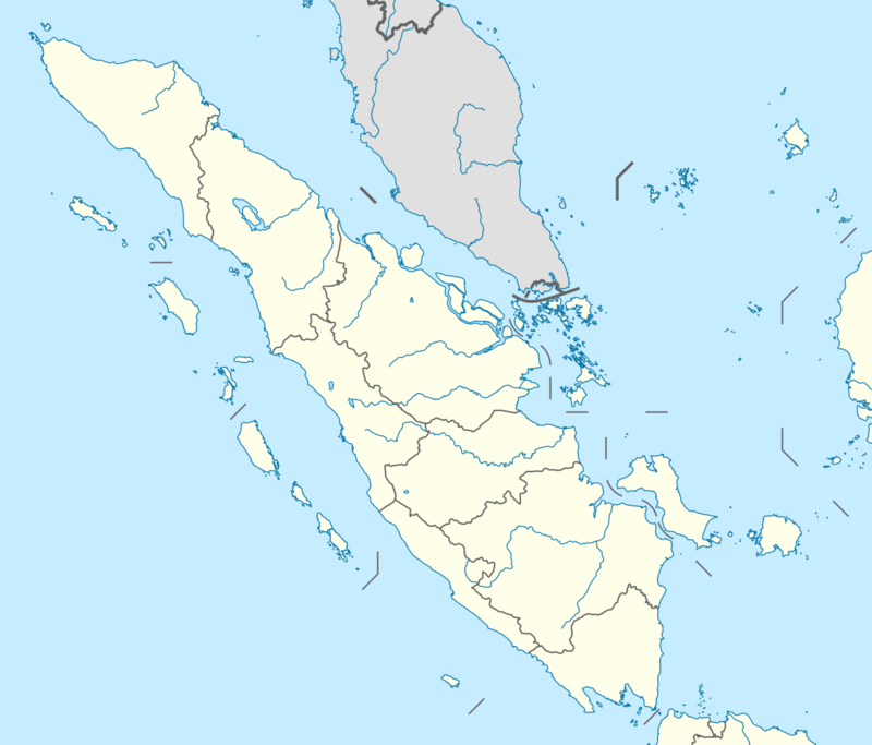 ملف:Indonesia Sumatra location map.svg - المعرفة